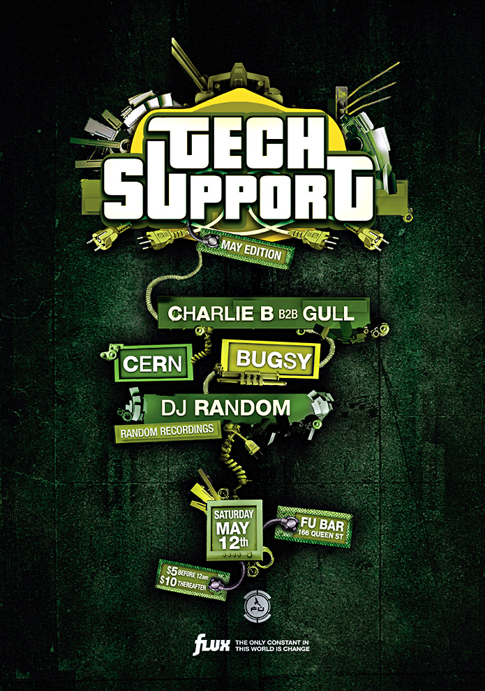 New_TechSupport_poster_by_Crittz - 札幌デザイン制作会社 A4JP